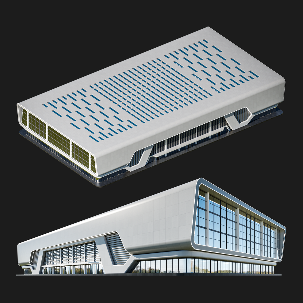 Horizon Station | Commercial Buildings models | BlenderKit