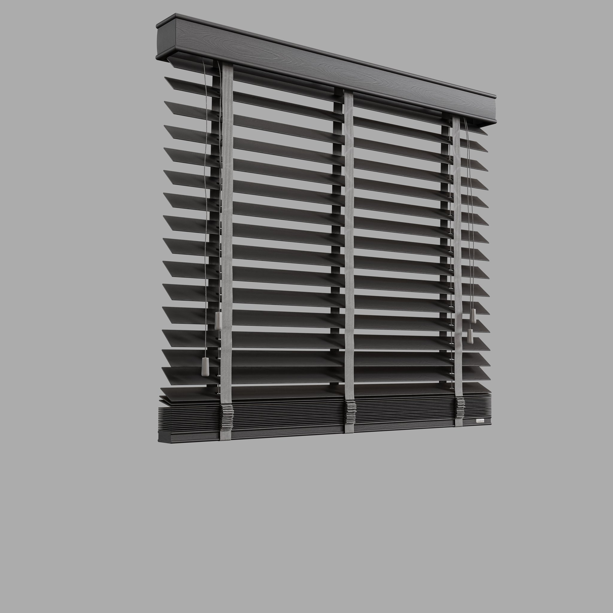 Wooden Venetian Blinds C | Curtains models | BlenderKit