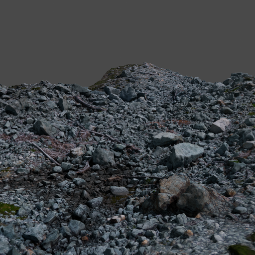 Desert Terrain | FREE Terrains models | BlenderKit