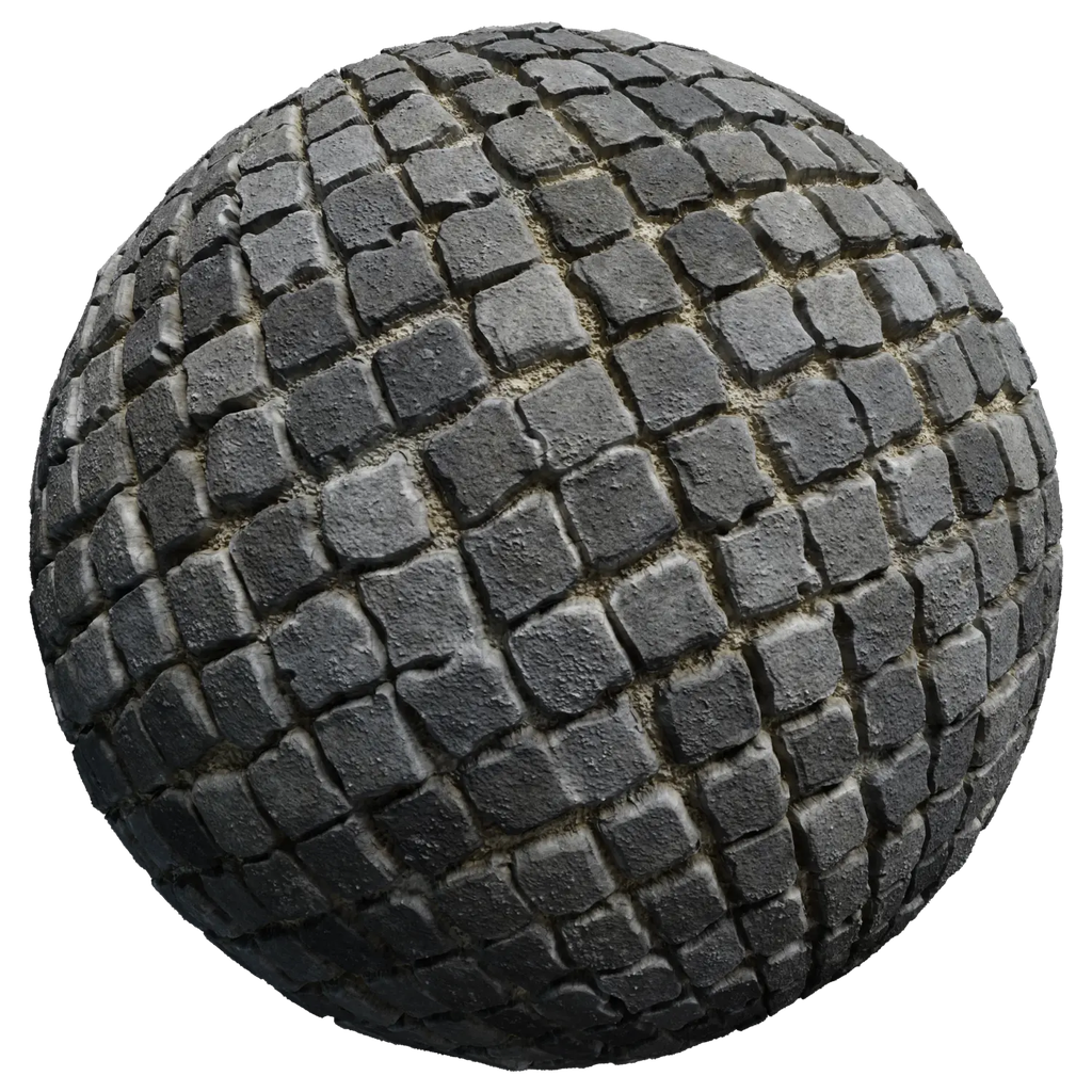 Cobble stones Gray | FREE rock materials | BlenderKit