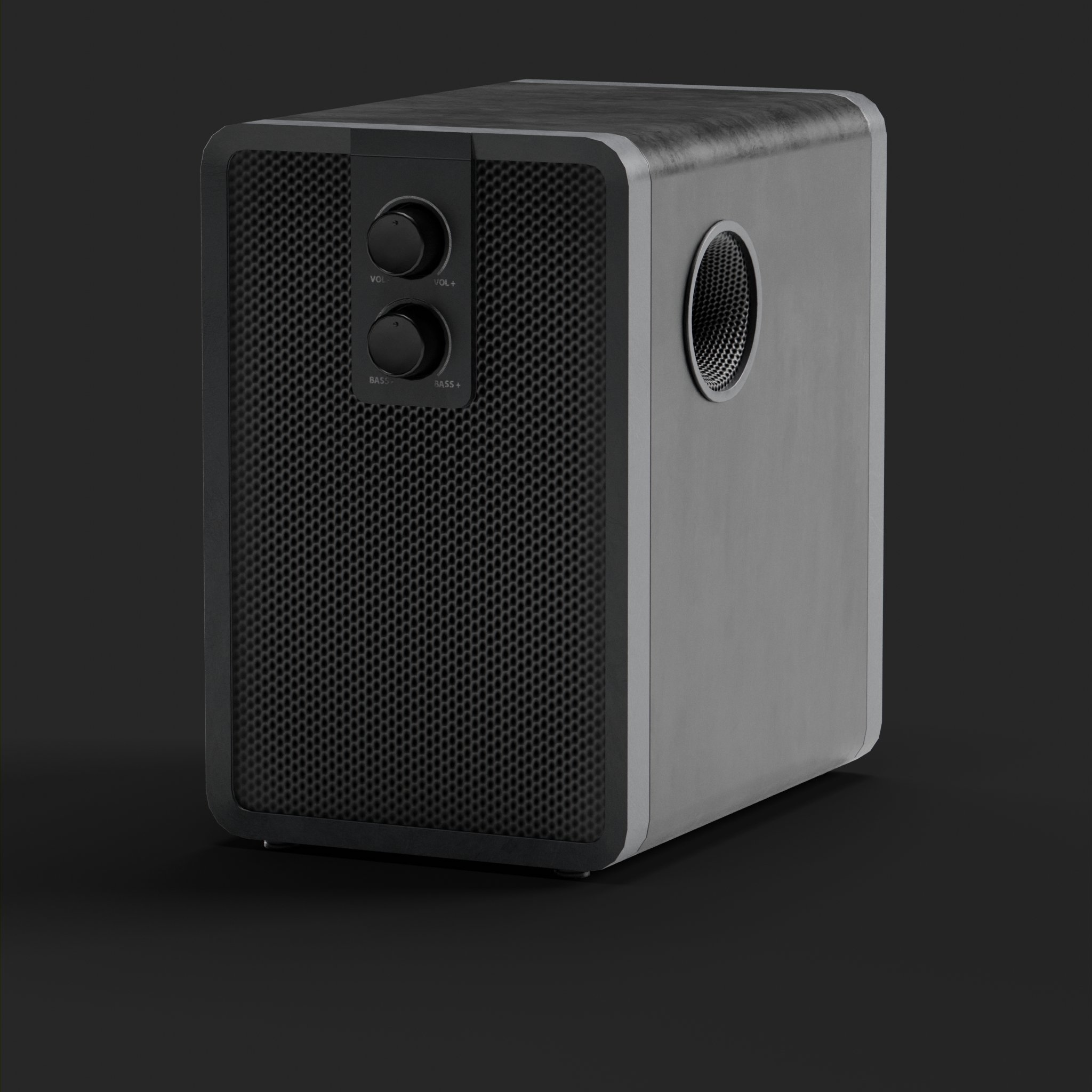Speaker | FREE Audio Devices models | BlenderKit