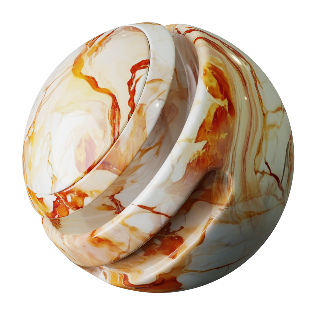 Sunset Marble | FREE marble materials | BlenderKit