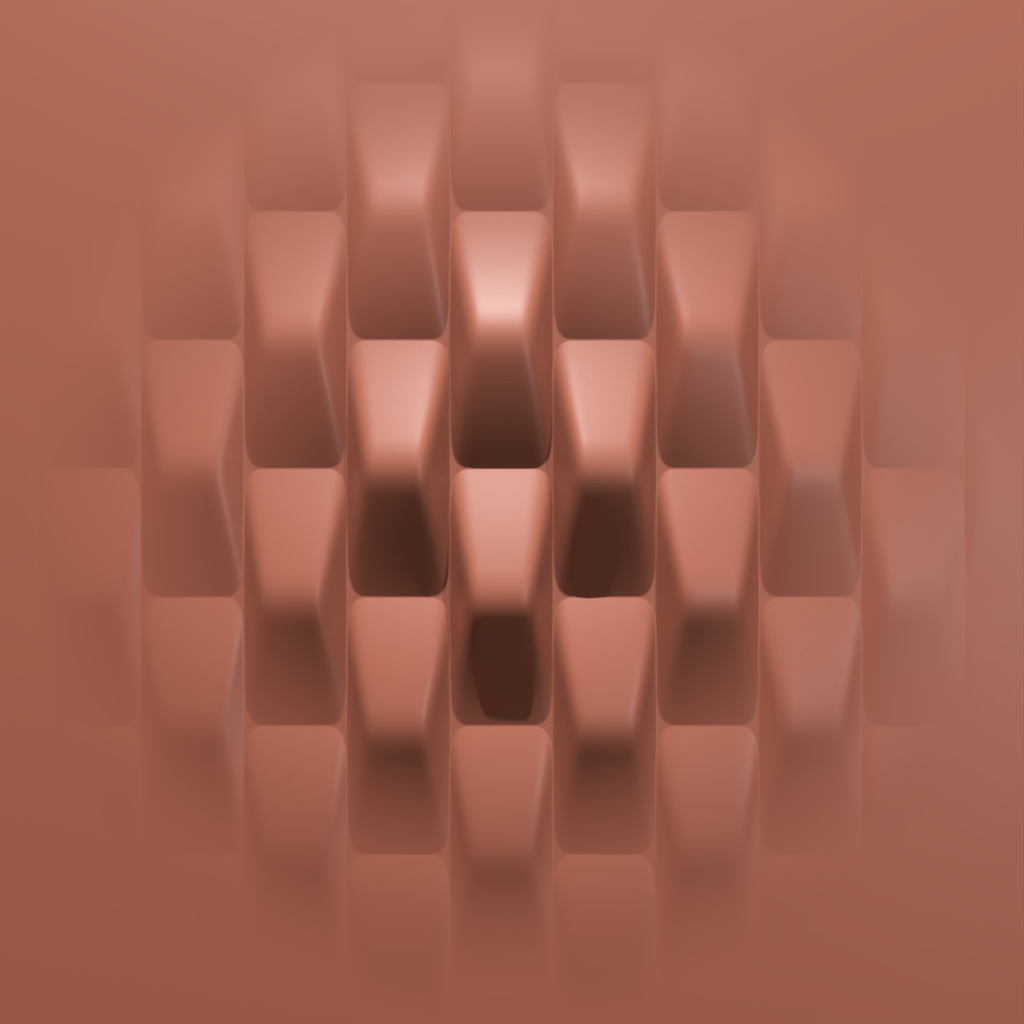 Tiling Trapezoid Pattern - 01 | FREE geometric brushes | BlenderKit