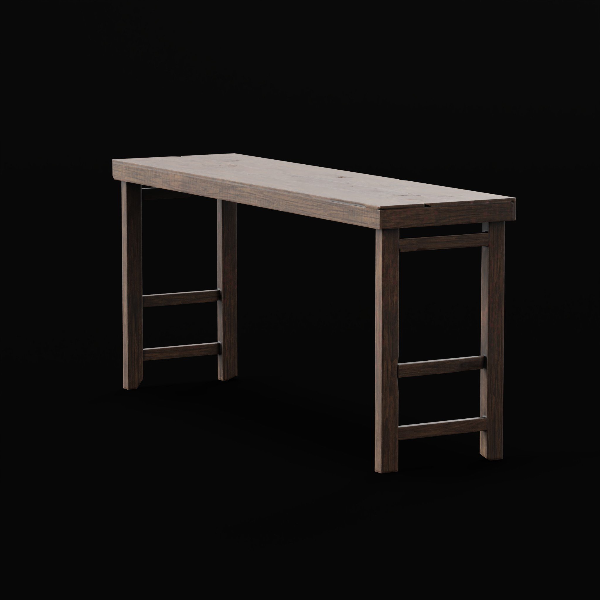 Old Table | Tables models | BlenderKit