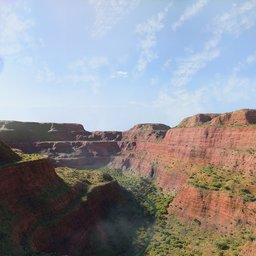 Canyon Generator (Geometry Node) | Terrains models | BlenderKit