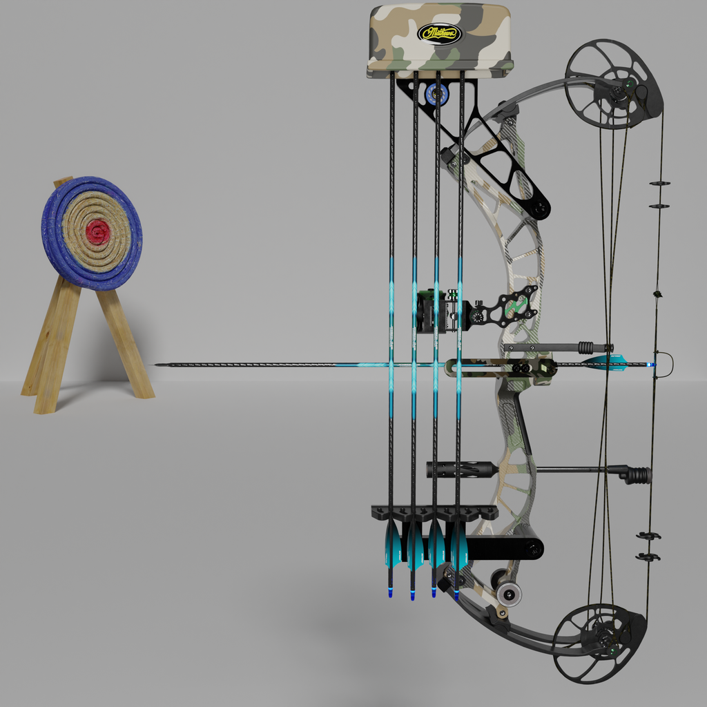 Compoundbow bowtech Guardian 1.2 | FREE Modern Weapons models | BlenderKit