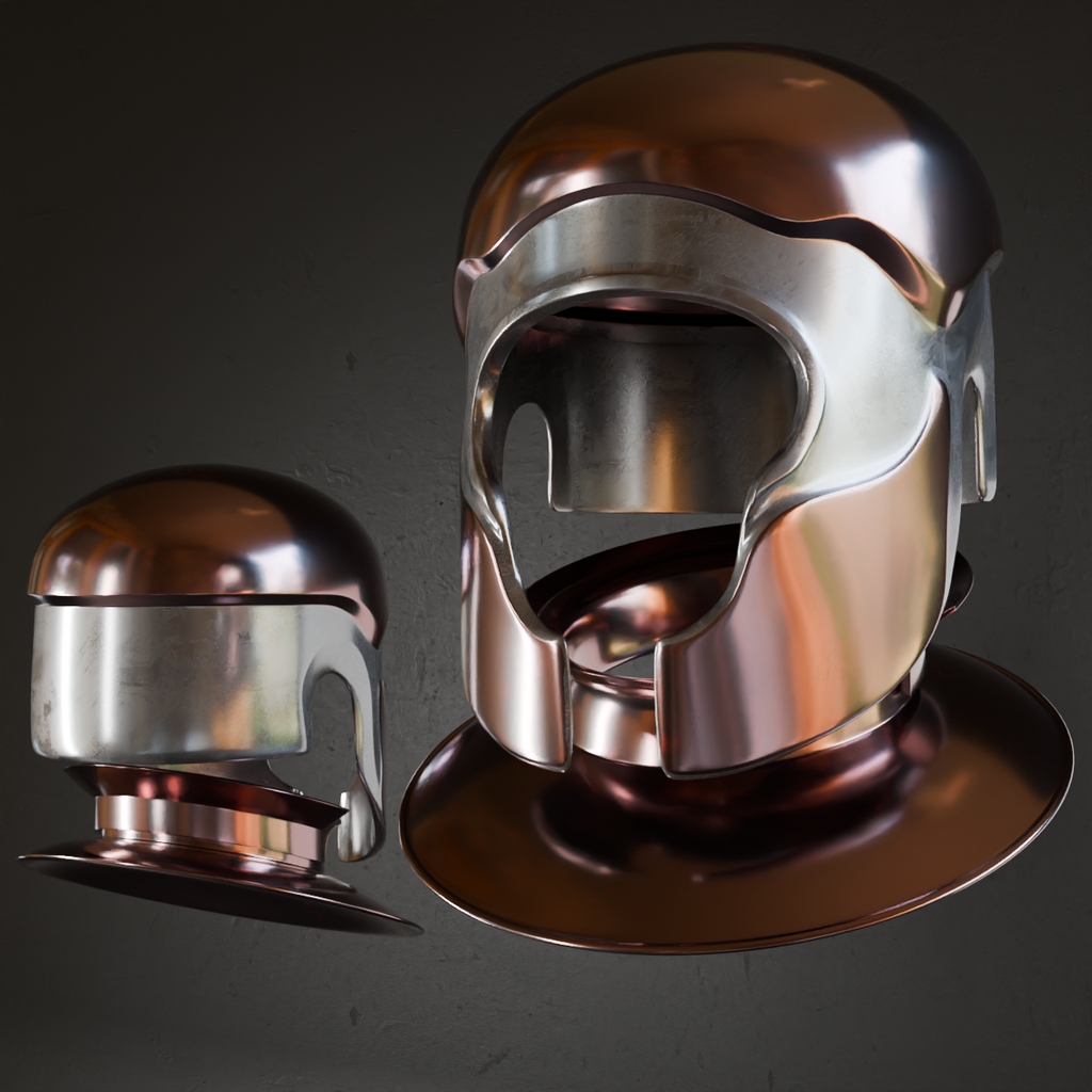 Mk-helmet ancient 15 | Historical Weapons models | BlenderKit