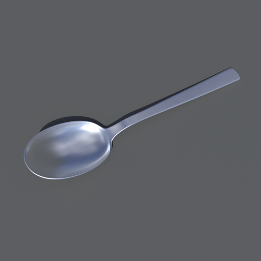 Silver Spoon | Tableware Sets models | BlenderKit