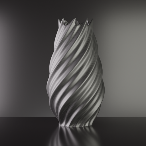 Small ceramic glossy vase decoration | Vases models | BlenderKit