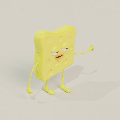 Sponge character | Fantasy Hero / Heroines models | BlenderKit