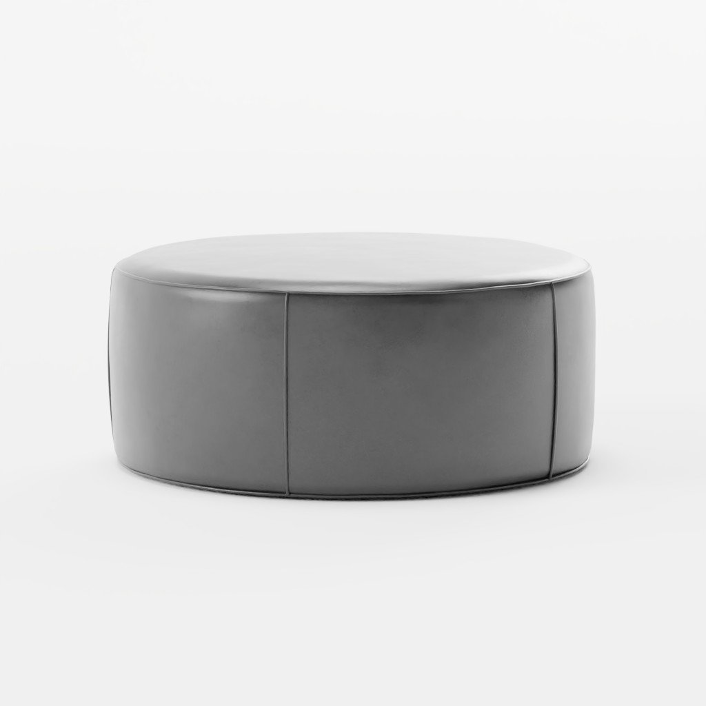 Mono Pouf Ø90 | FREE 3D Pouf models | BlenderKit