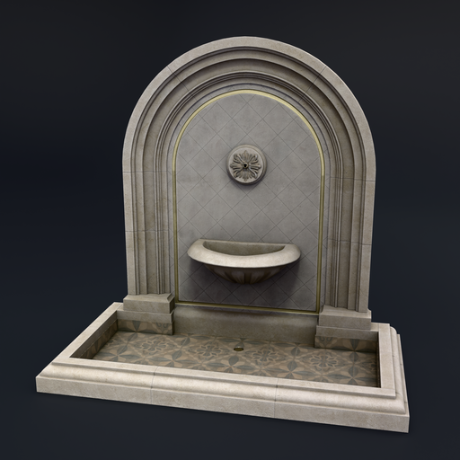 Fountain | FREE Fountains models | BlenderKit