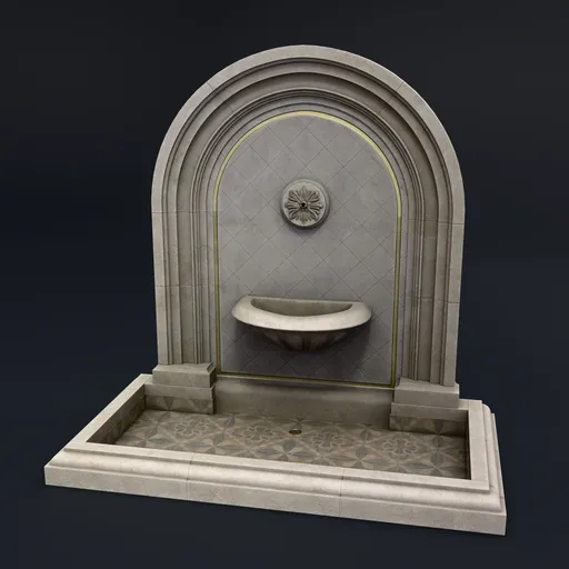 Fountain | FREE Fountains models | BlenderKit