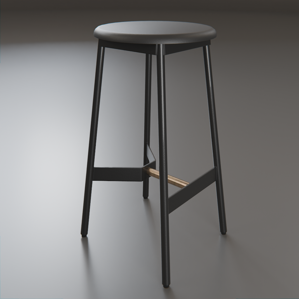 Stool 01 | Bar chairs models | BlenderKit