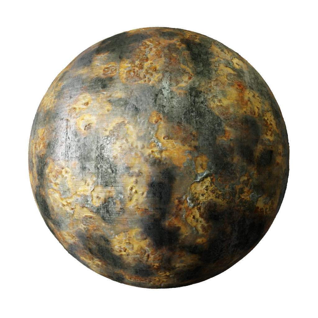 Rust 8 | FREE rust materials | BlenderKit