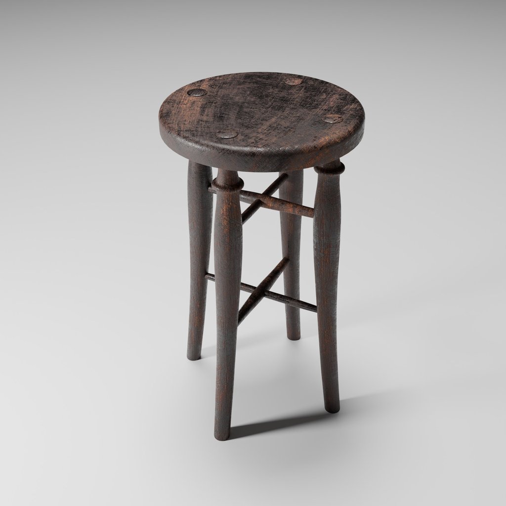 Bar Stool | FREE Bar chairs models | BlenderKit