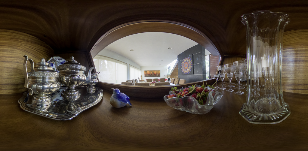 Wood Buffet - Dining Room | FREE Residential HDRis | BlenderKit