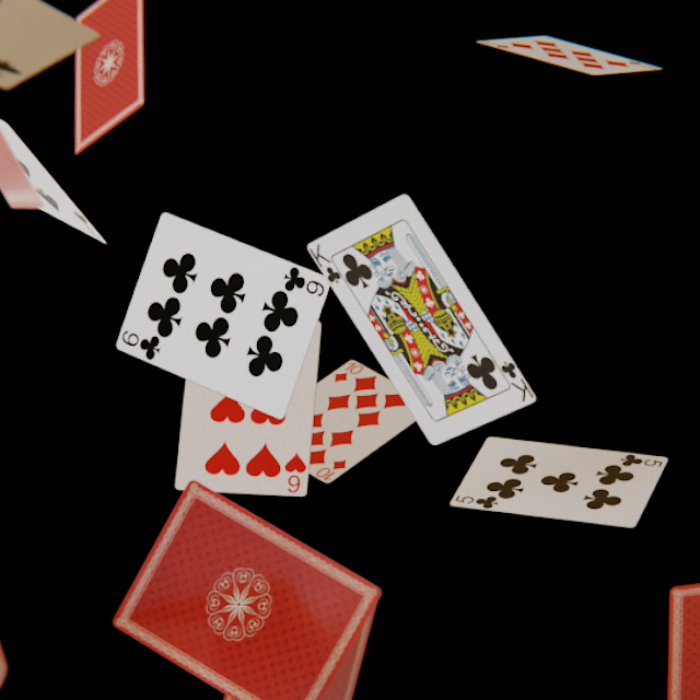 Playing card (procedural ) | FREE Hobby Accessories models | BlenderKit