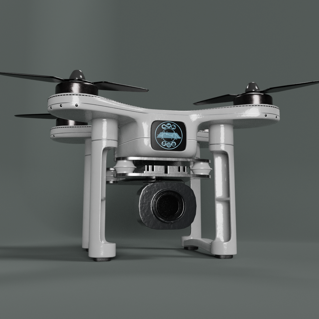 Drone | FREE Video devices models | BlenderKit
