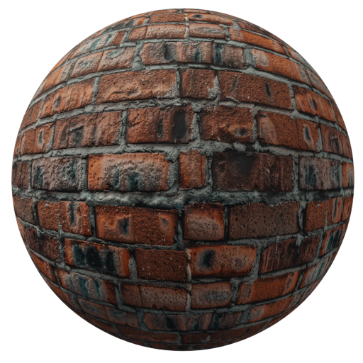 Bricks red mixed | FREE bricks materials | BlenderKit