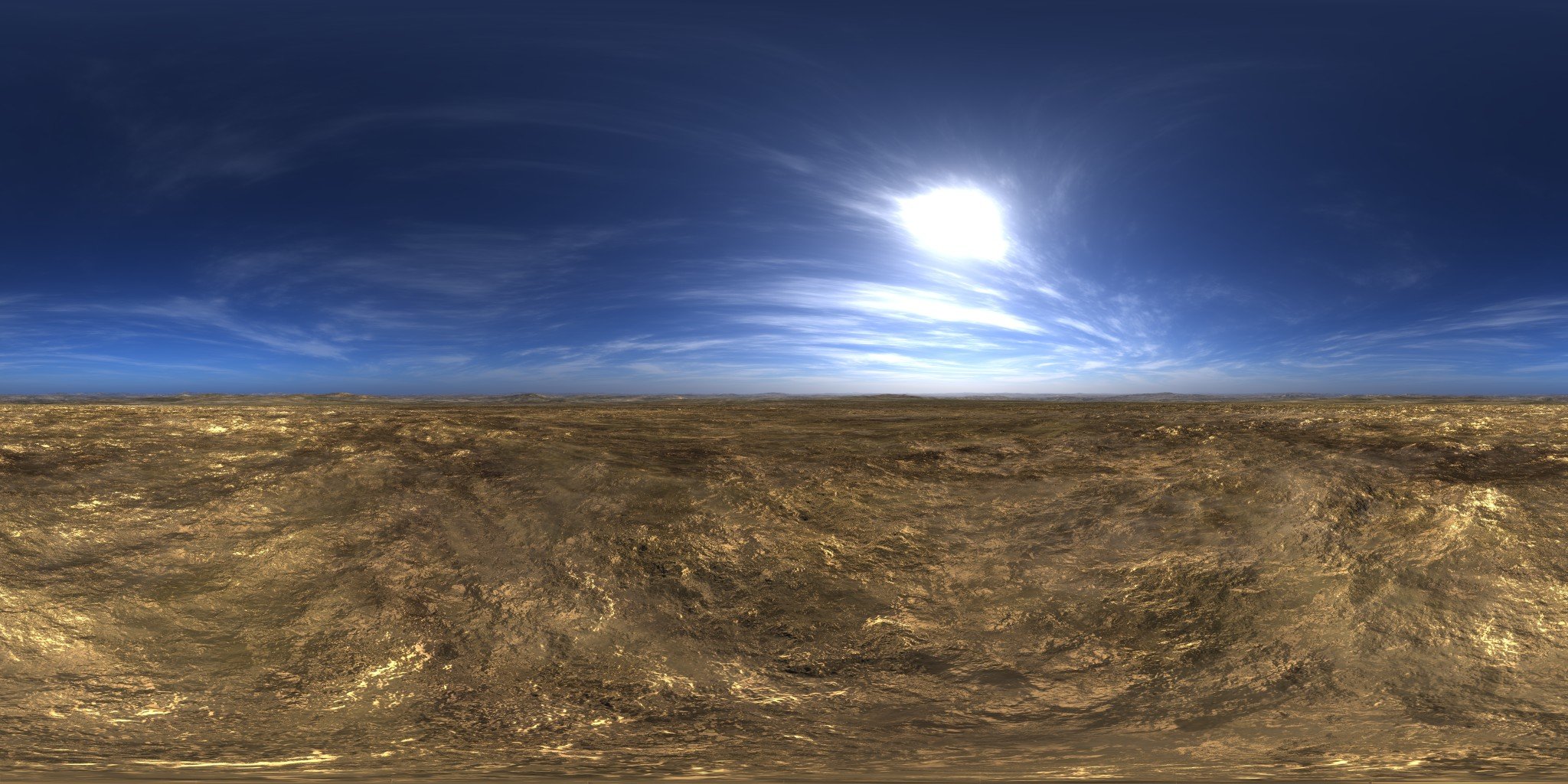 High Cirrus Skydome | FREE 3D Nature HDRs | BlenderKit