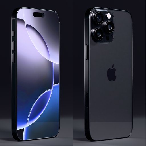 IPhone 16 - Ultra Realistic 3D Model | Smartphones models | BlenderKit