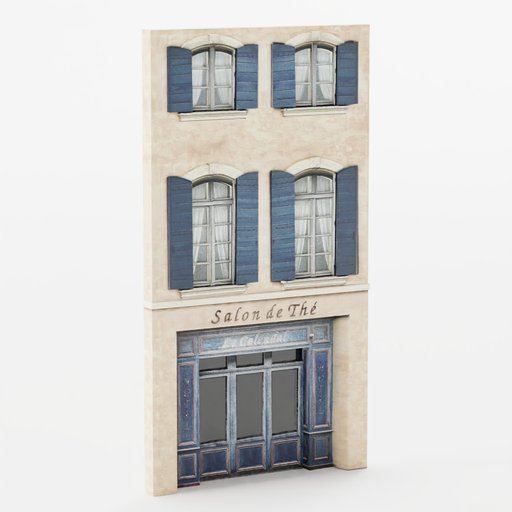 Shop Front | Commercial Buildings models | BlenderKit