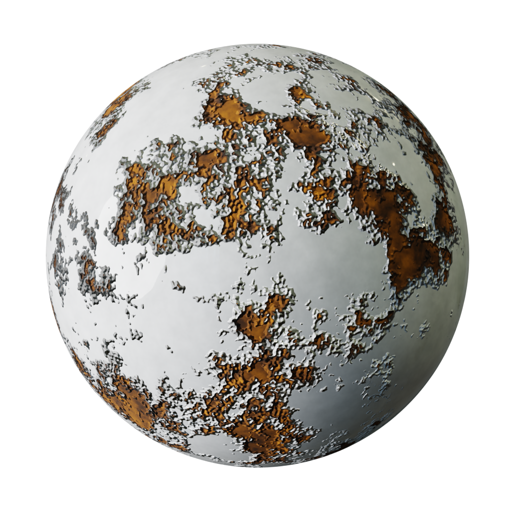 Procedural peeling paint | FREE rust materials | BlenderKit