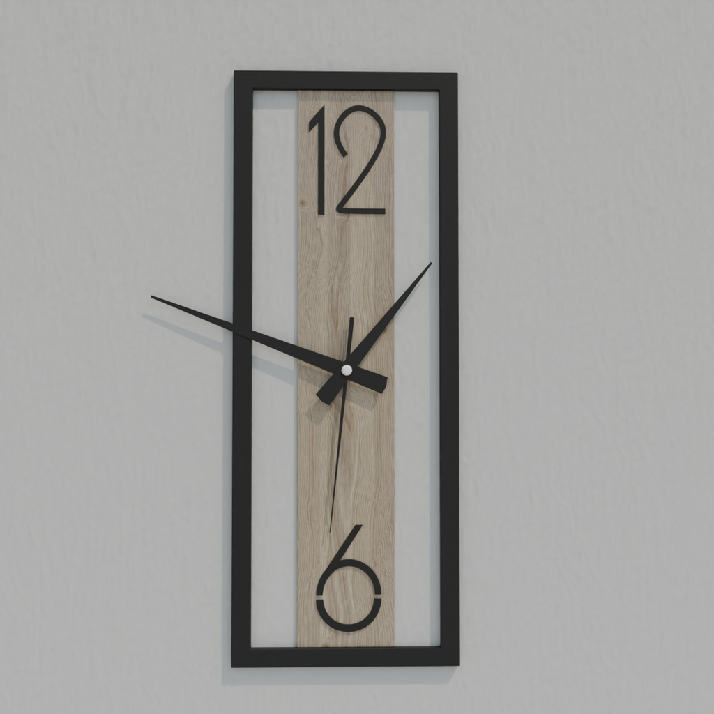 ChronaLux wall clock | Clocks models | BlenderKit