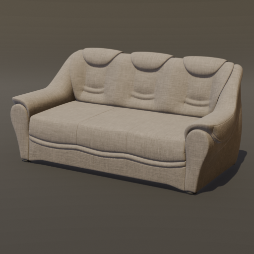 Big Sofa 3pc | Sofas models | BlenderKit