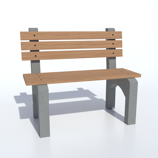 Street Bench | Benches models | BlenderKit