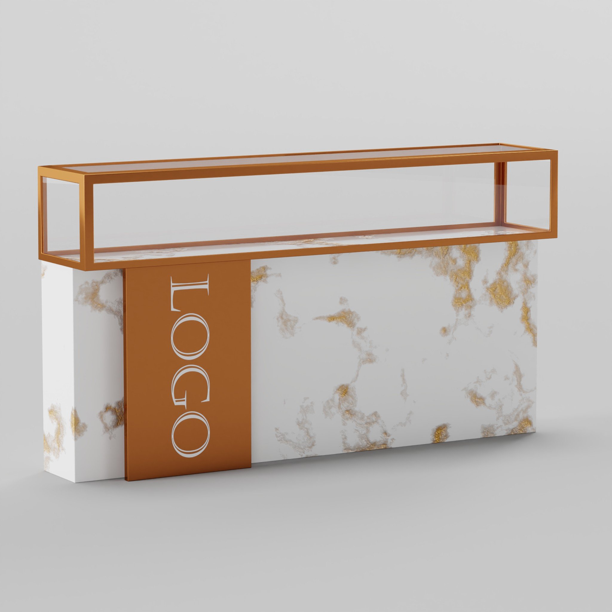 High End Display Case | Shopping / Retail models | BlenderKit