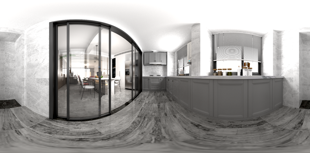 Kitchen | Interiors HDRis | BlenderKit