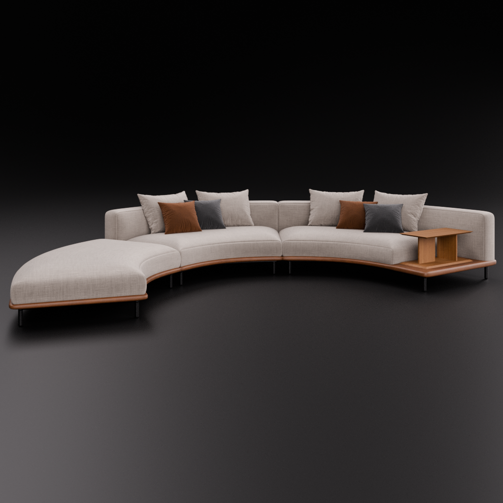 Sofa Brera | Sofas models | BlenderKit