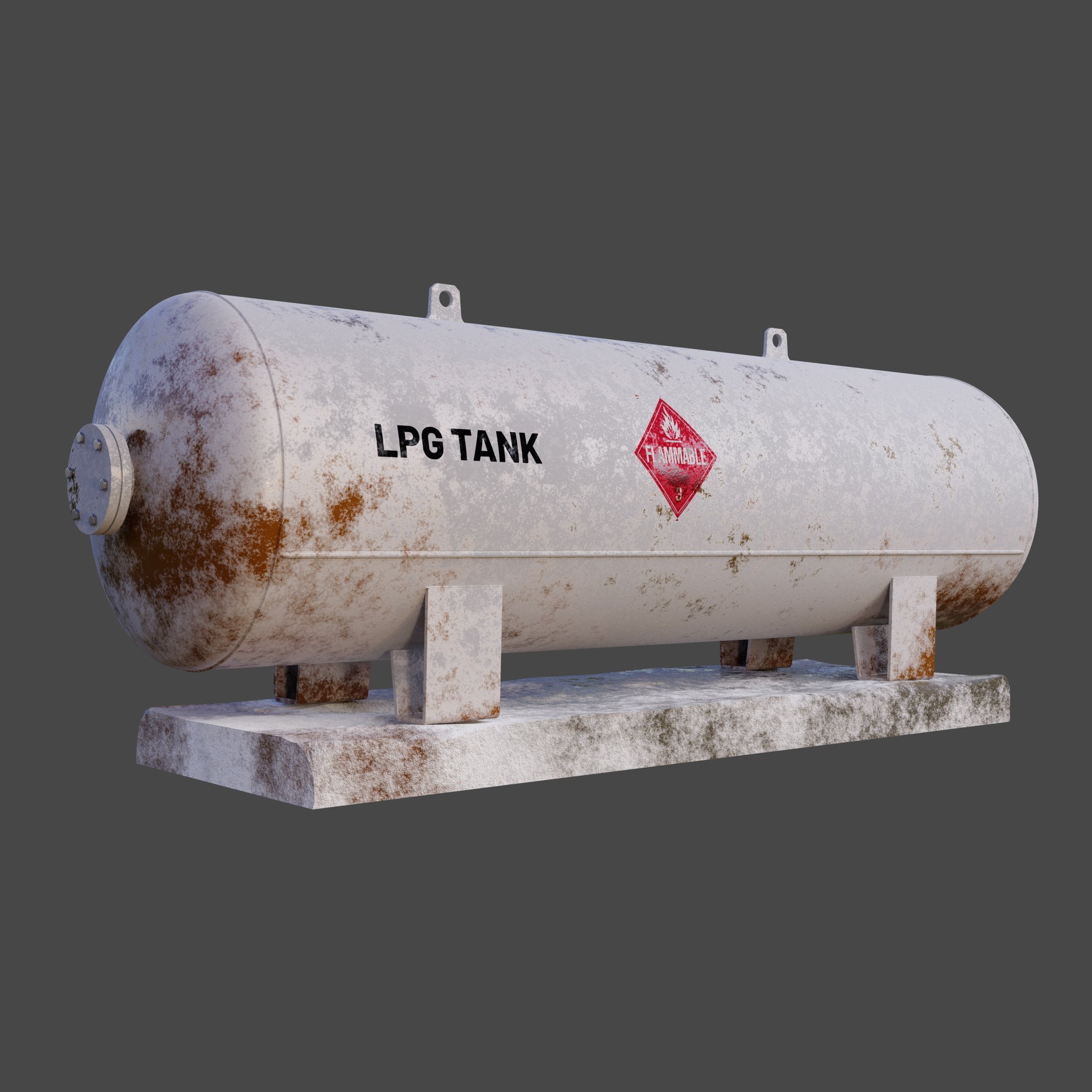Lpg Tank | Containers models | BlenderKit