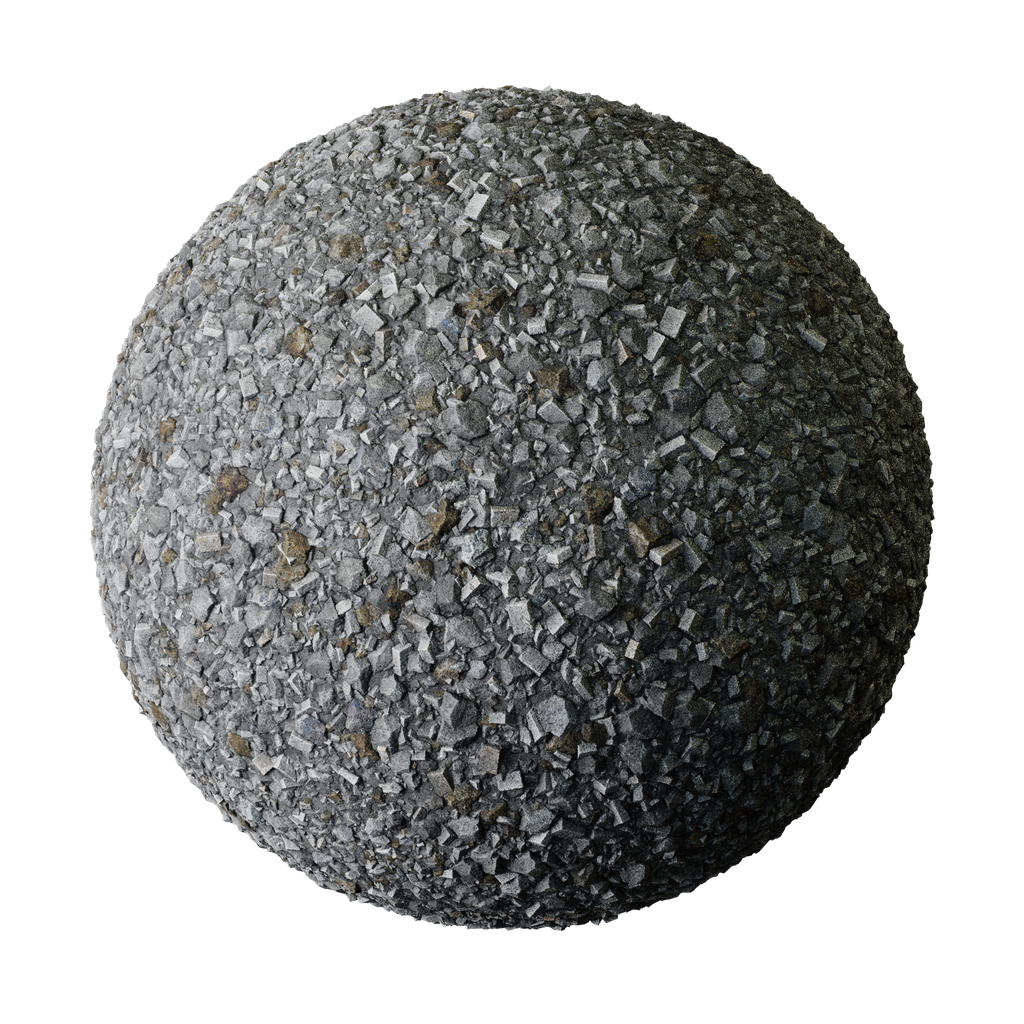 Rubble | FREE stone materials | BlenderKit