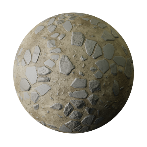 Rocky ground | FREE ground materials | BlenderKit