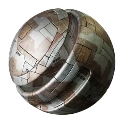 Scifi Space Panel Red | FREE tech materials | BlenderKit