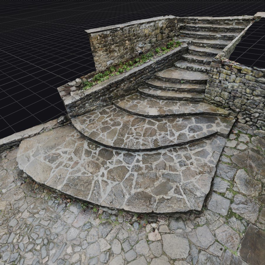 Stone Stairs | Stairs models | BlenderKit