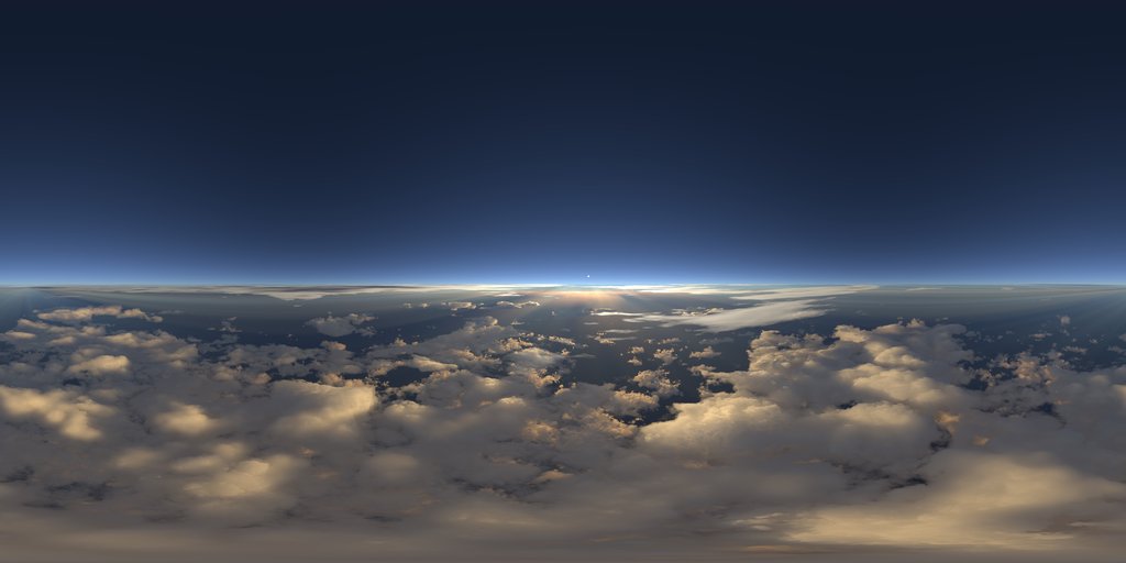 10000 meters high in the sky 9 | FREE Nature HDRis | BlenderKit