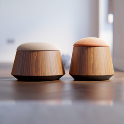 Puff Lotus | FREE Poufs models | BlenderKit