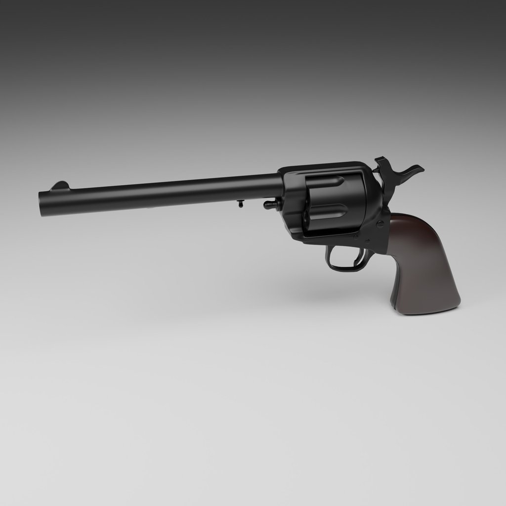 Colt Pistol | Weapons & Armors models | BlenderKit