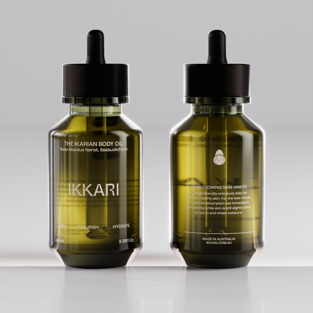 Ikkari Body Oil Dropper Bottle | Bathroom Accessories models | BlenderKit