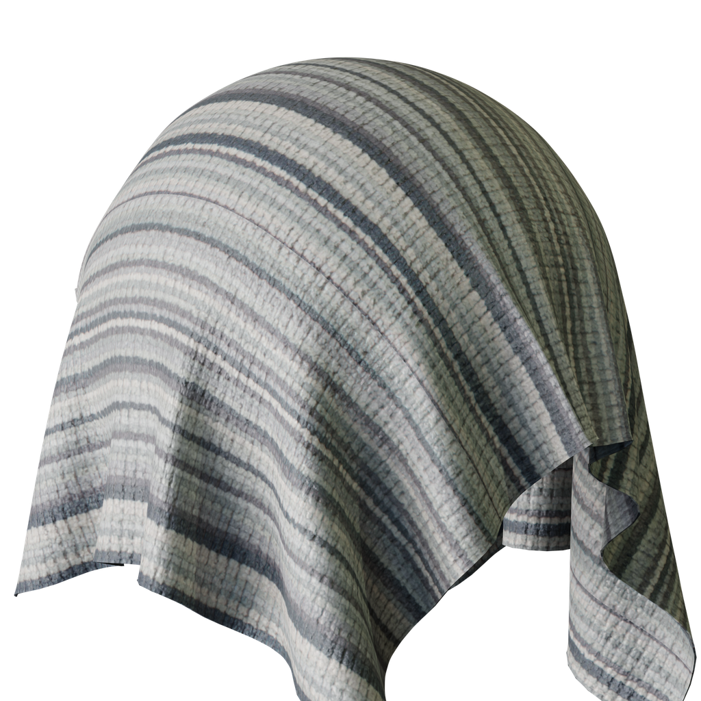 Stripe Green Chenille | FREE Chenille Fabric 3D Materials materials ...