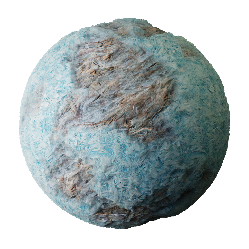 Ice Rock | FREE ice materials | BlenderKit