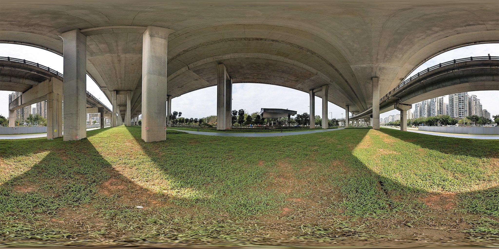 Green grass | FREE Nature HDRis | BlenderKit