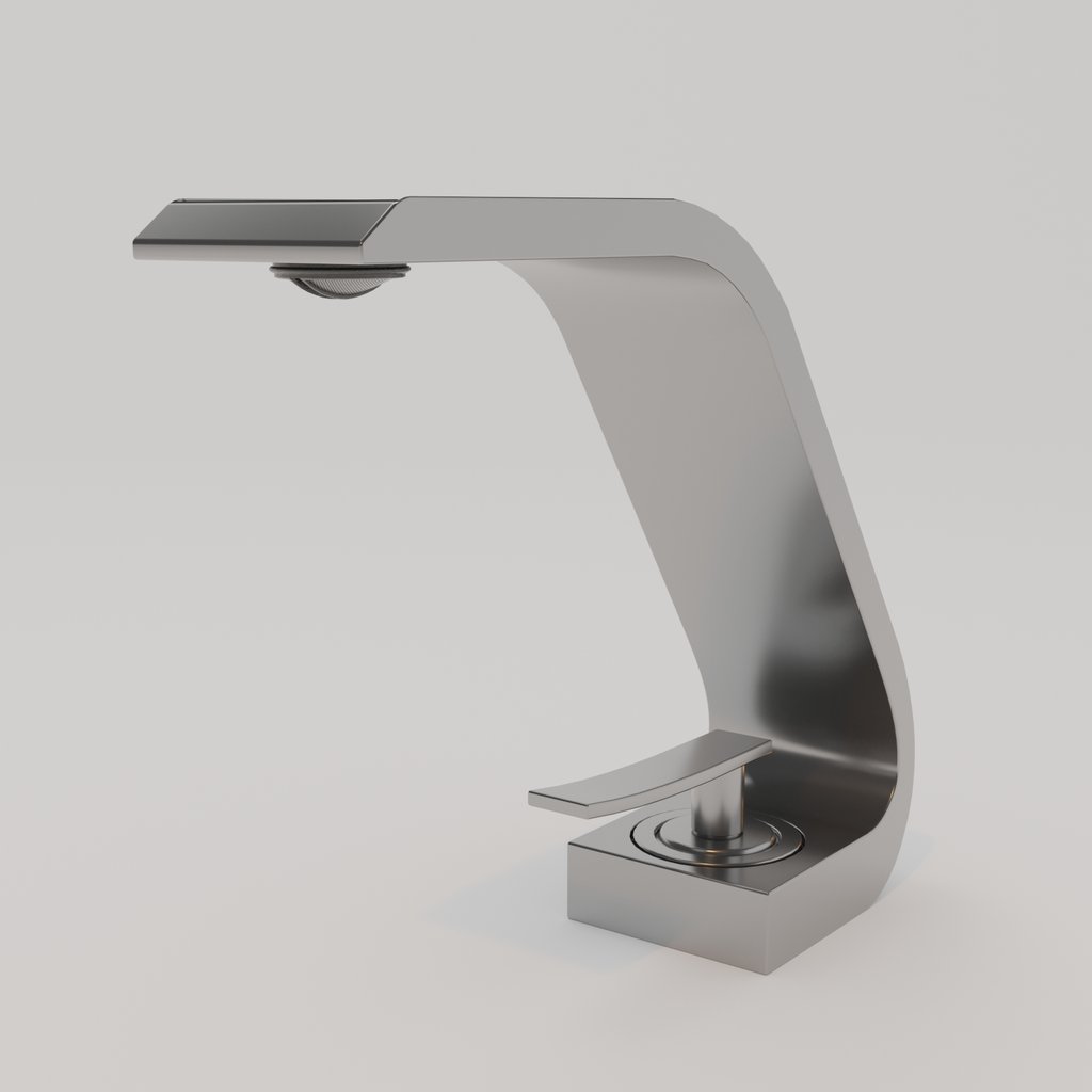 Bakala bath faucet | Bathroom Faucets models | BlenderKit