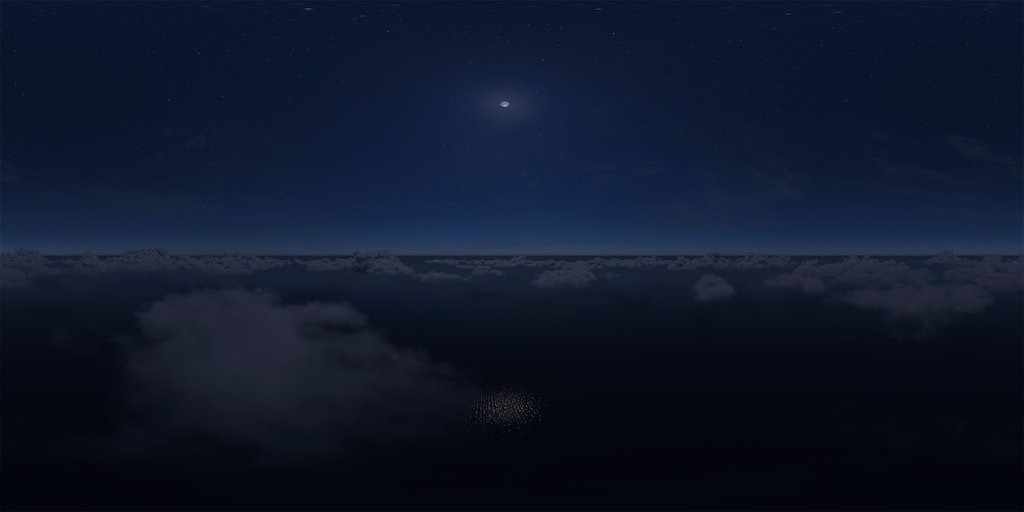 Night sky | Nighttime Environments HDRis | Blendkit