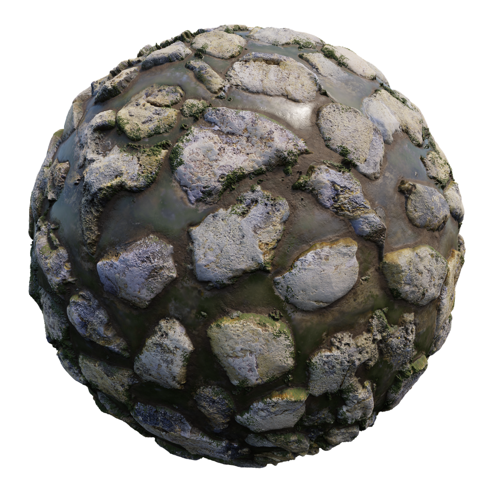 Rock Water Puddles | FREE rock materials | BlenderKit
