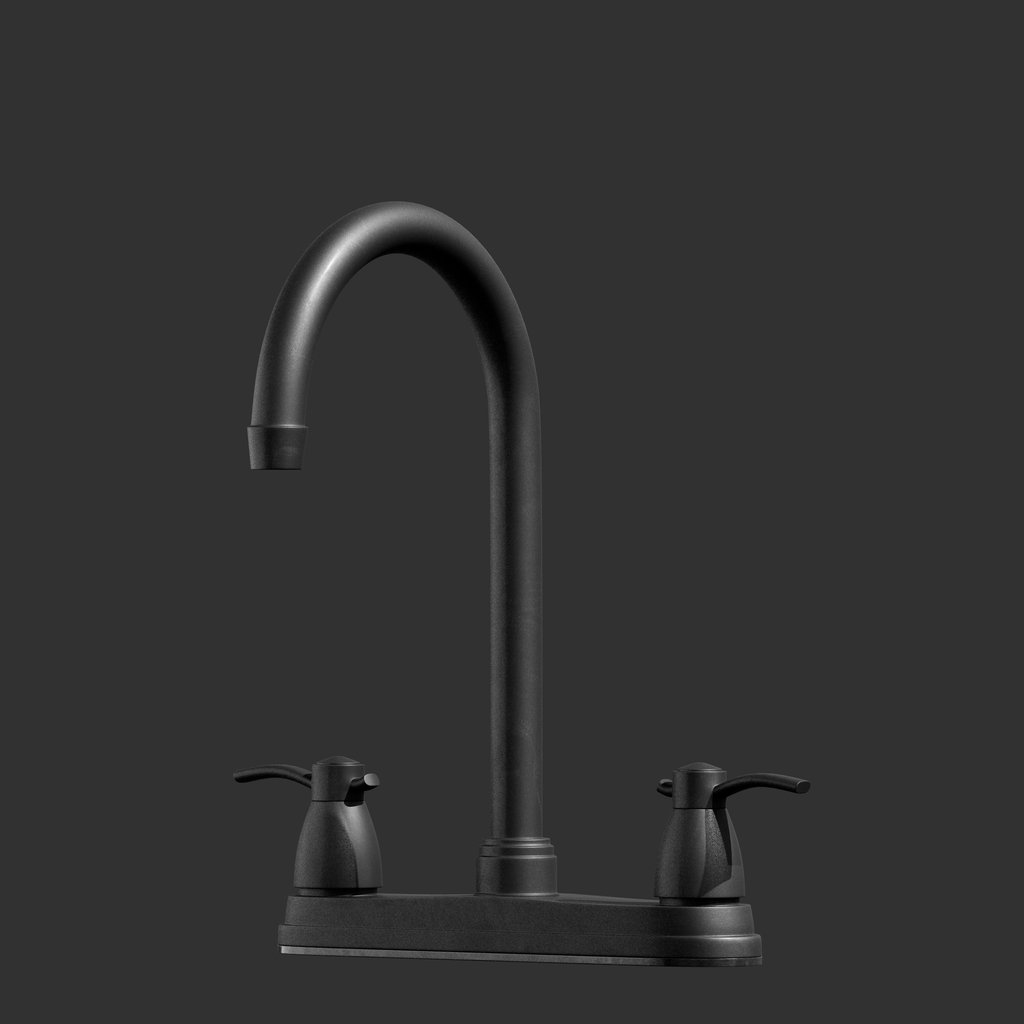 Faucet Sevilla Black by Corona | Kitchen Faucets models | BlenderKit